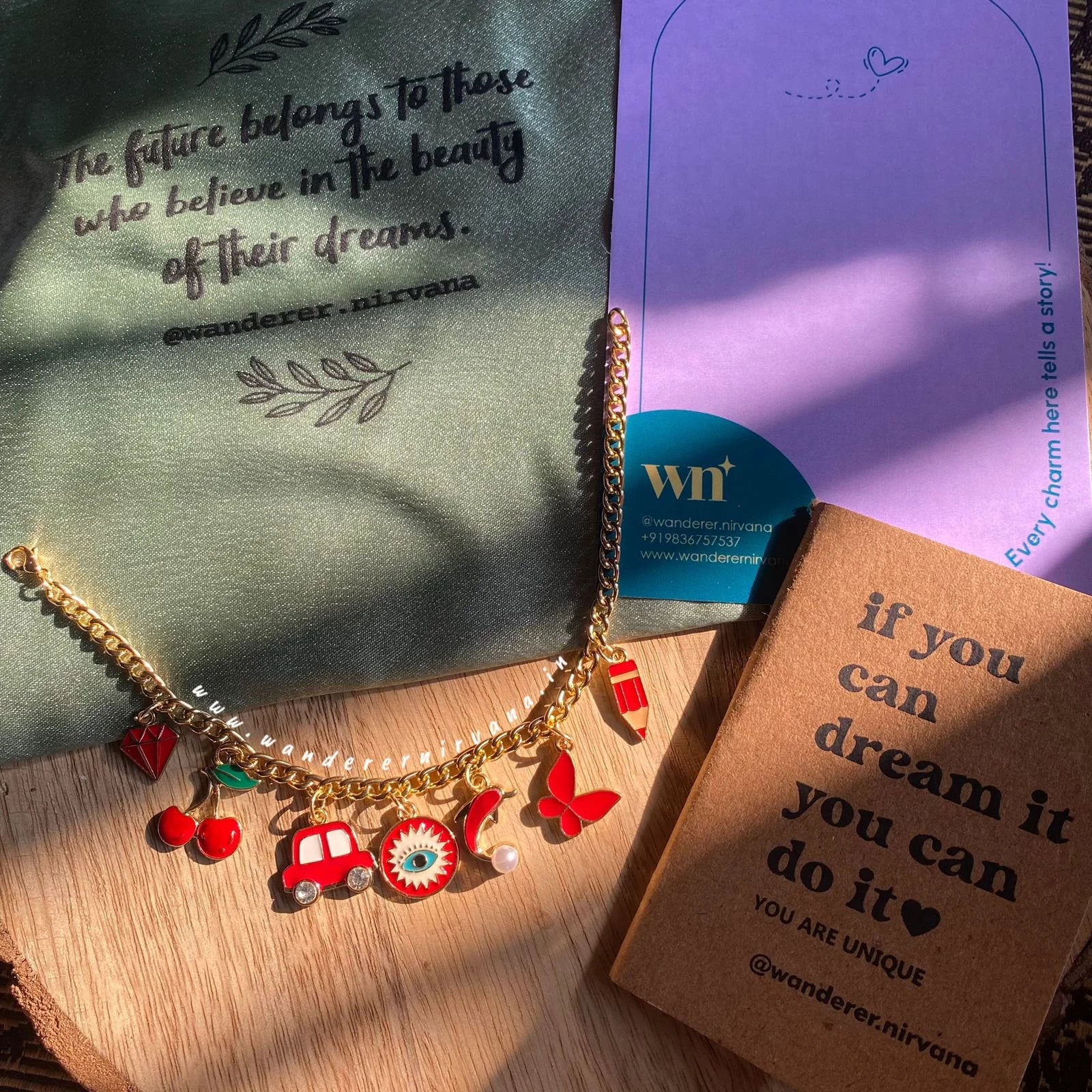 Cherry Passion Red Braclet – Wanderer Nirvana